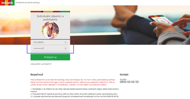 Aktivačný balík | mBank.sk